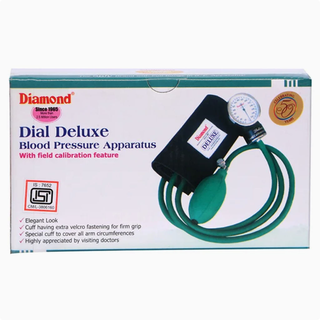 Diamond Dial Deluxe with Field Calibr Feature blood pressure monitor ...